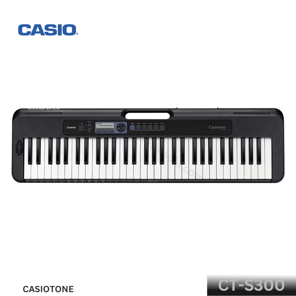 Casio CT-S300 Casiotone 61 Keys Electronic Keyboard, with Touch ...